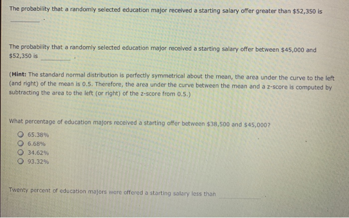Solved 9. Probability computations using the standard normal | Chegg.com