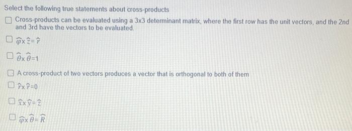 Solved Select the following true statements about | Chegg.com