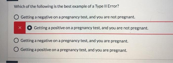 Solved Which of the following is the best example of a Type | Chegg.com