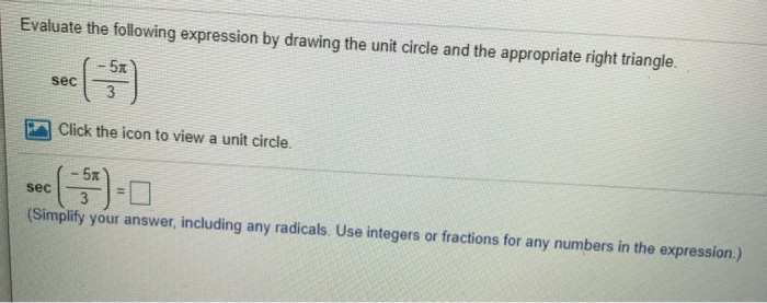 Solved Evaluate the following expression by drawing the unit | Chegg.com