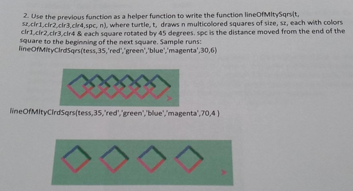 Solved import turtle wn - turtle. Screen() | Chegg.com