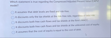 Solved Which statement is true regarding the Compressed | Chegg.com