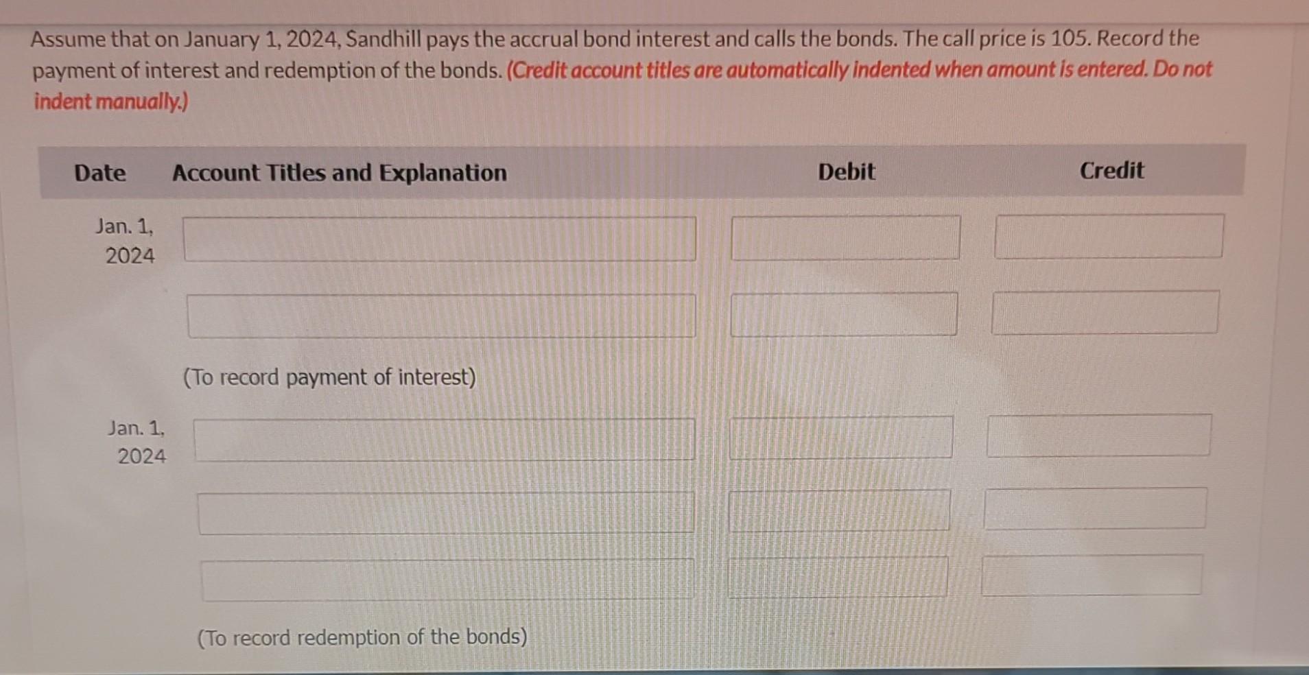 Solved a) journal entry to record issuance of the bonds b) | Chegg.com