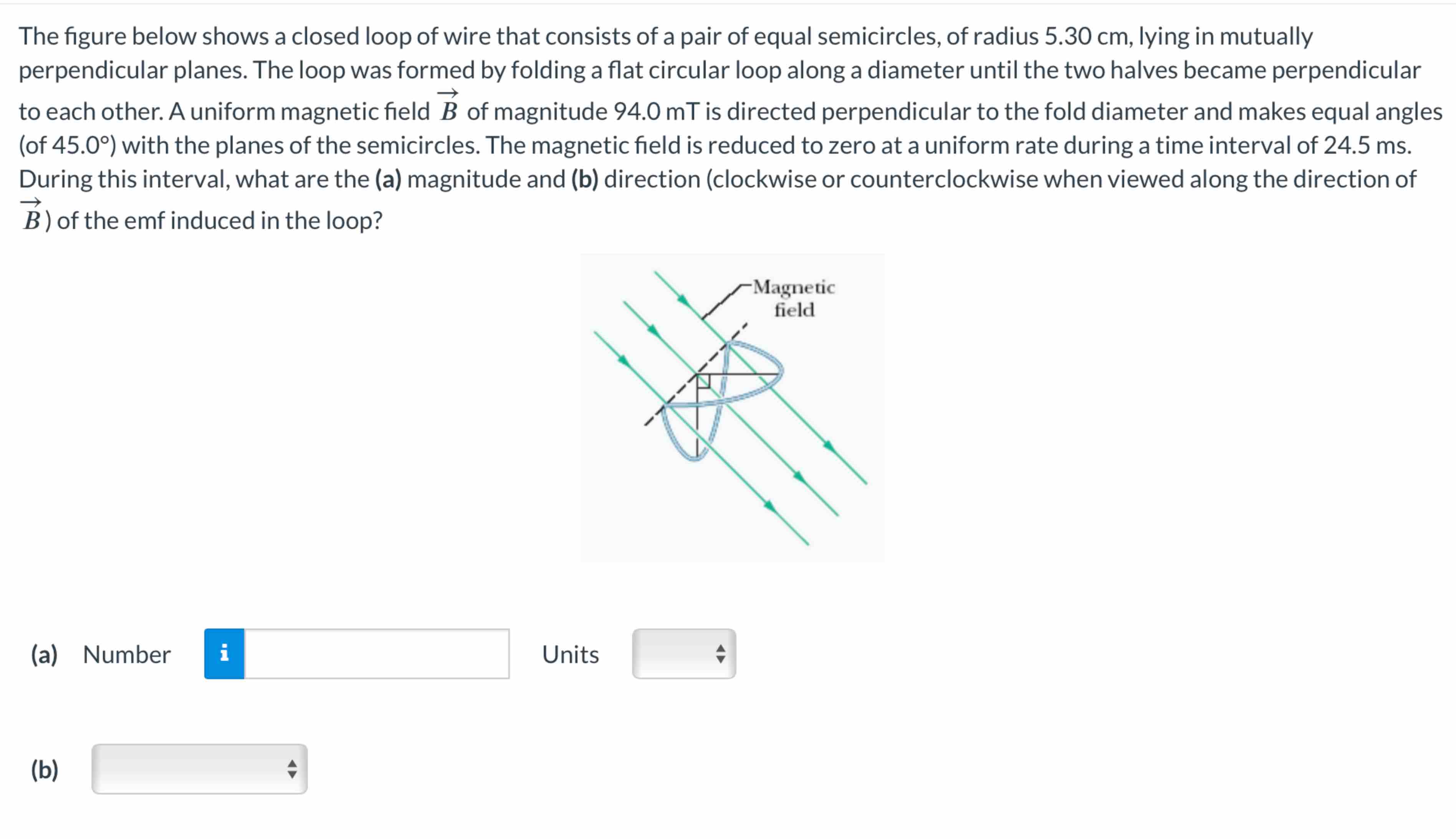 Solved The figure below shows a closed loop of wire that | Chegg.com