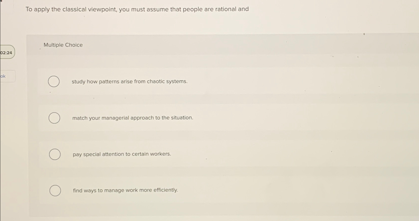 Solved To apply the classical viewpoint, you must assume | Chegg.com
