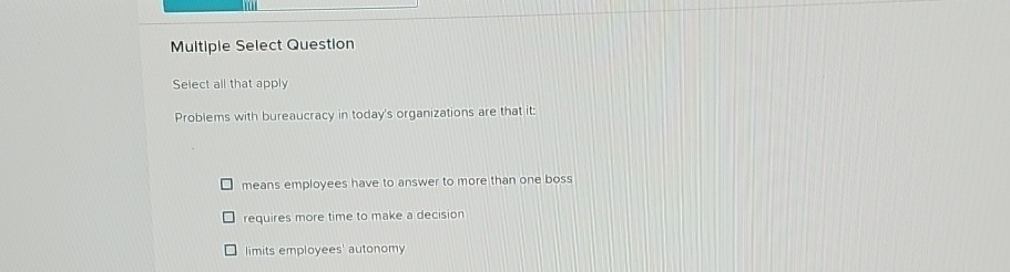 Solved Multiple Select QuestionSelect all that applyProblems | Chegg.com