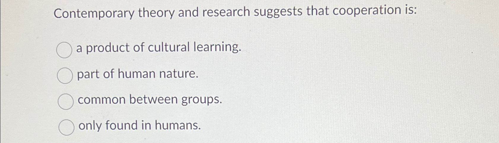 Solved Contemporary theory and research suggests that | Chegg.com