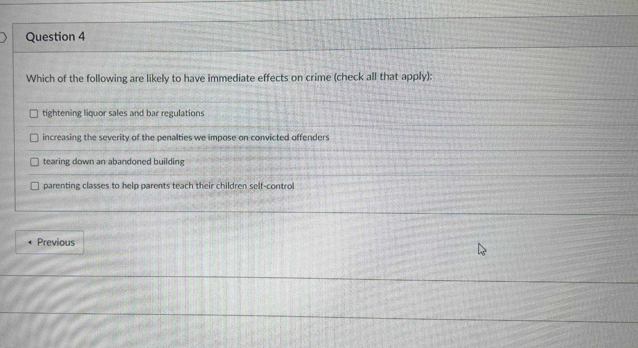 Solved Question 4Which of the following are likely to have | Chegg.com