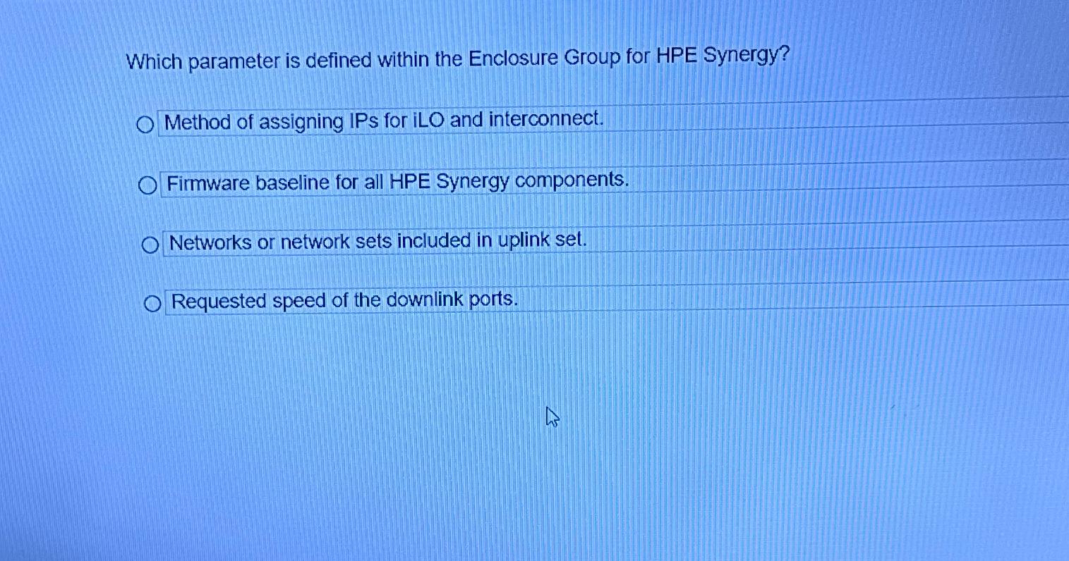 Solved Which parameter is defined within the Enclosure Group | Chegg.com
