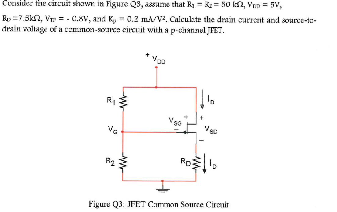 Solved Consider the circuit shown in Figure Q3, ﻿assume that | Chegg.com