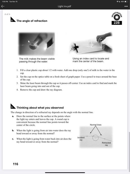 Reflection and Refraction What is the difference | Chegg.com