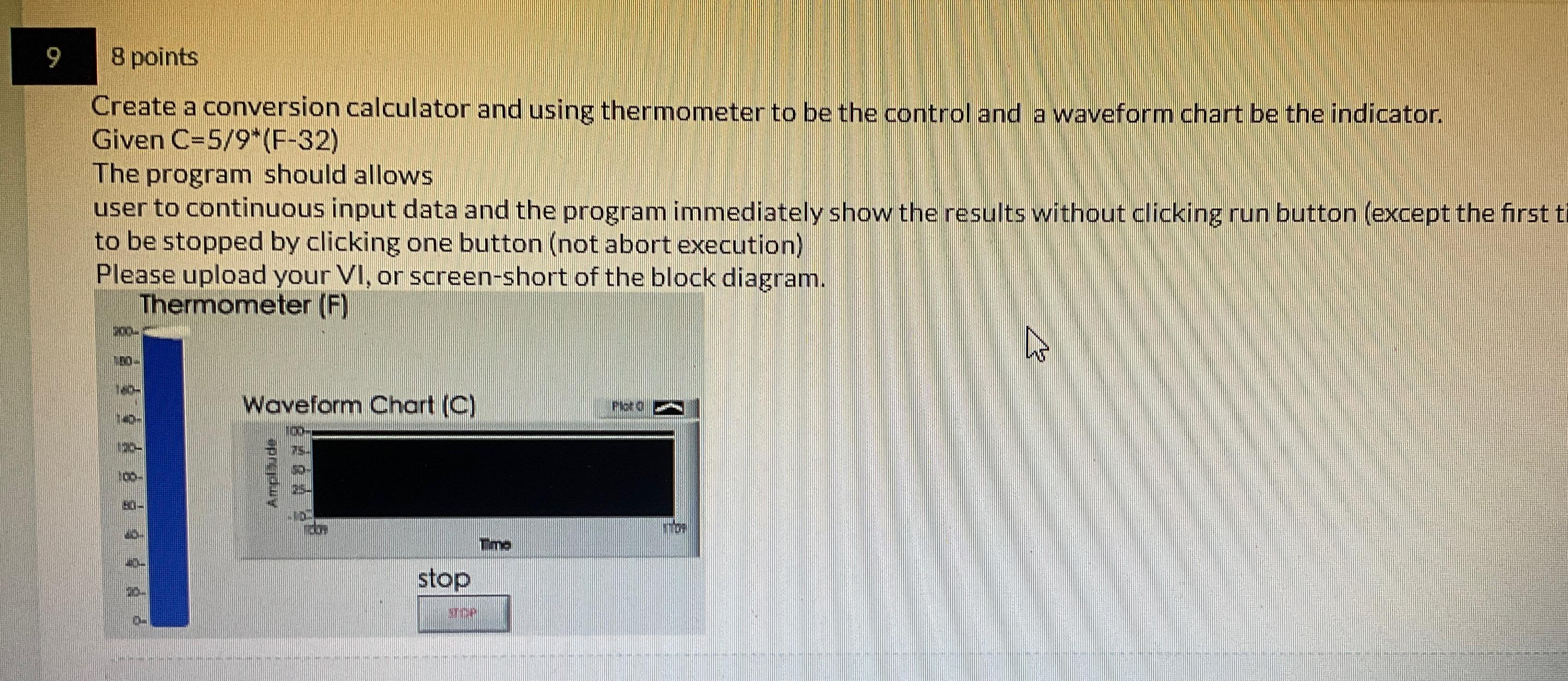 Solved 9 ﻿pointsCreate a conversion calculator and using | Chegg.com