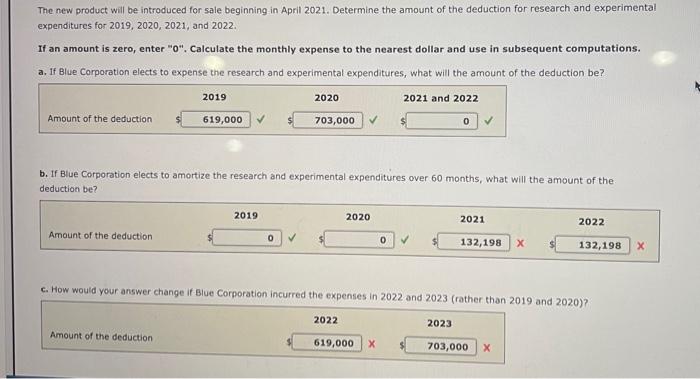 Solved Problem 5-28 (LO. 4) Blue Corporation, a | Chegg.com
