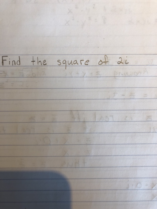 Solved Find the square of 26 | Chegg.com