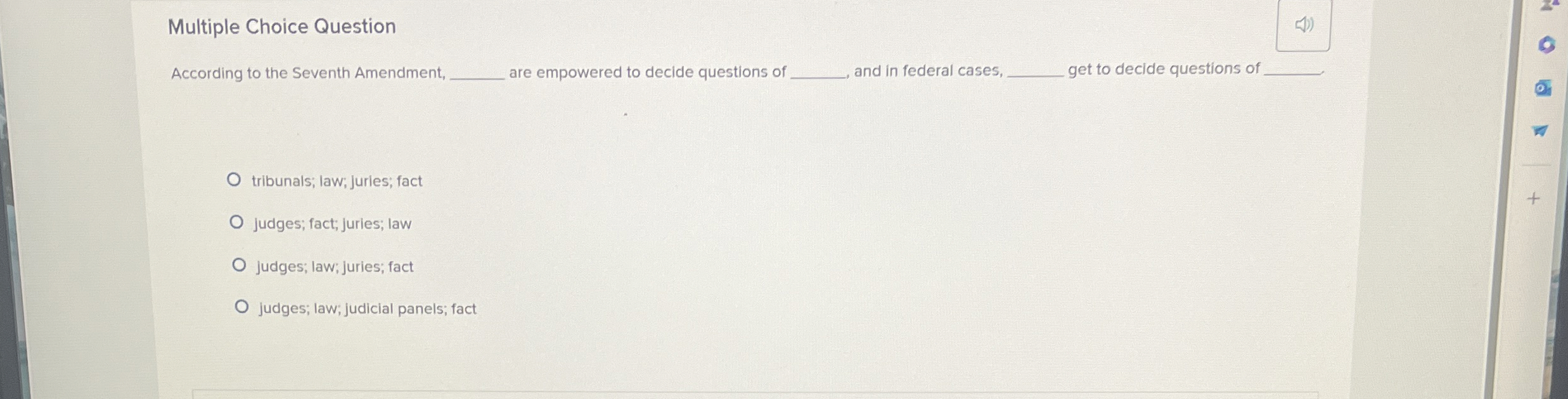 Solved Multiple Choice QuestionAccording to the Seventh | Chegg.com
