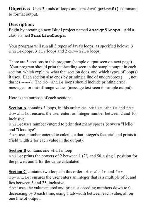 Solved ------ Section B (while) Loop prints powers of 2 | Chegg.com