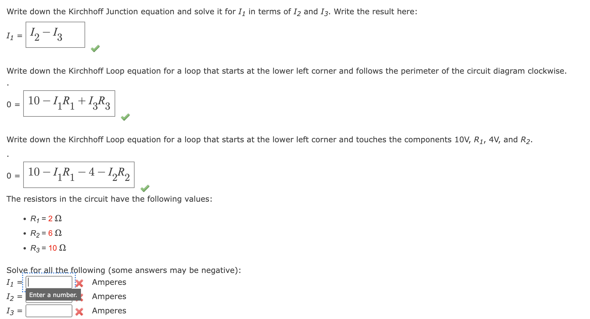 Solved Help please asapSolve for all the following (some | Chegg.com