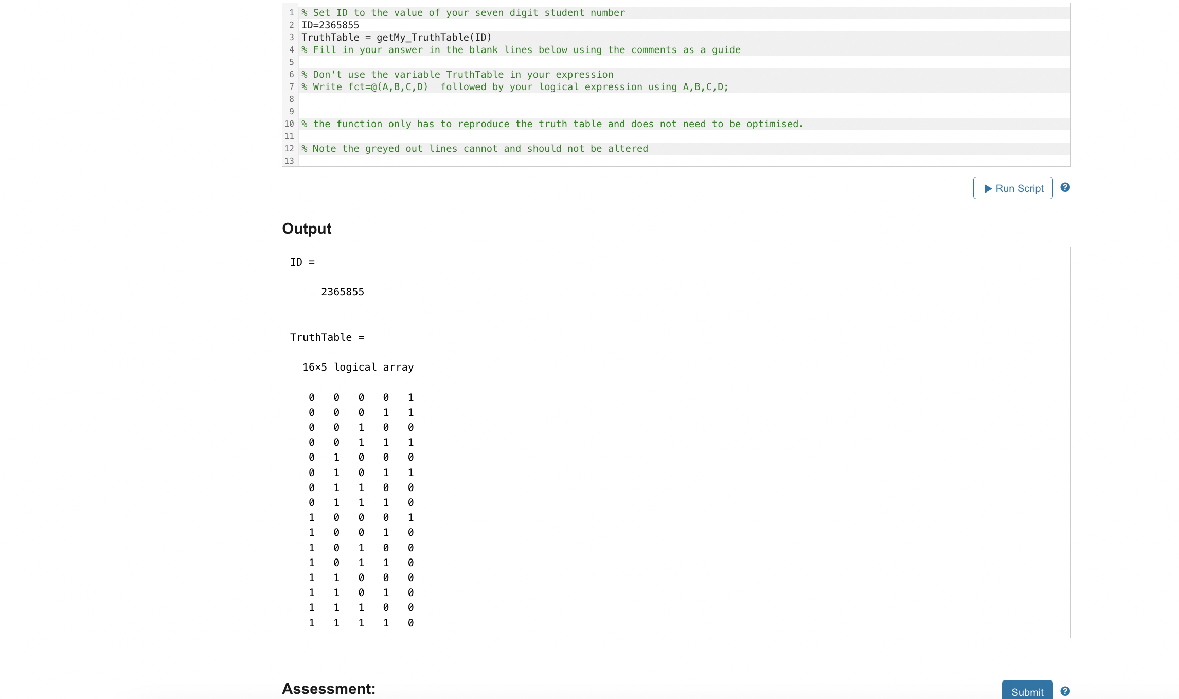 Solved Take your student ID, ﻿ignore the backslash and any | Chegg.com