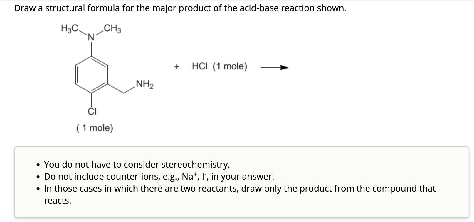 Solved Draw a structural formula for the major product of | Chegg.com