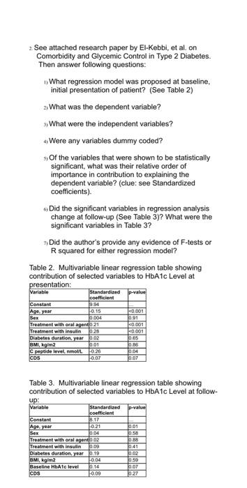 Solved 4 2. See attached research paper by El-Kebbi, et al. | Chegg.com