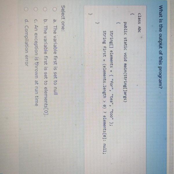 Solved Which is/are false statements Select one: a. inal | Chegg.com