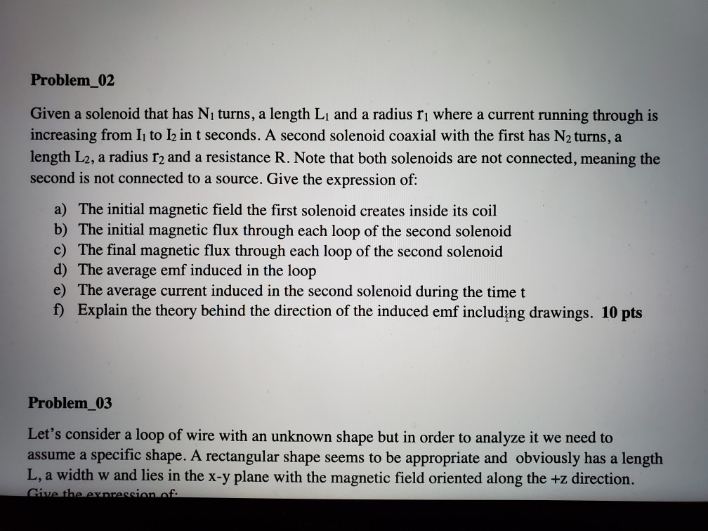 Solved good morning, question 2 please with all laws name | Chegg.com