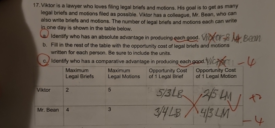 Viktor is a lawyer who loves filing legal briefs and | Chegg.com