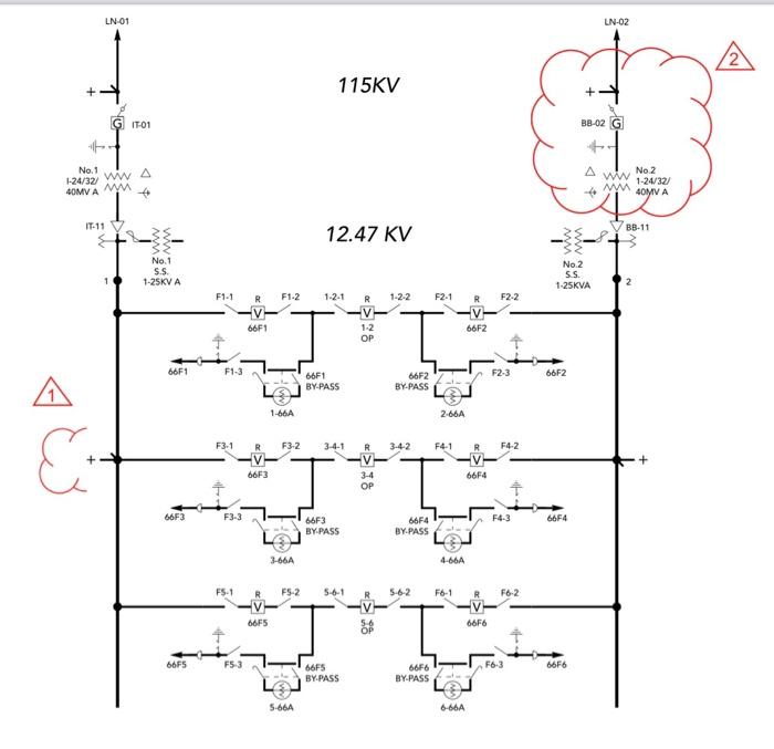 1. In the diagram above, is the station service | Chegg.com