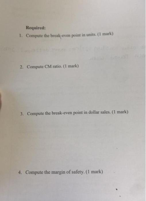 Solved Section C. Practical Questions (12 marks). 9. For the | Chegg.com