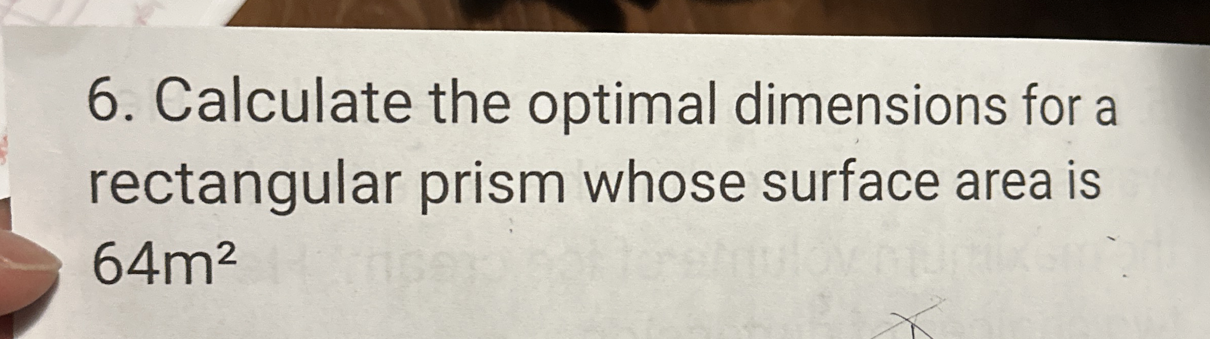 Solved Calculate the optimal dimensions for a rectangular | Chegg.com