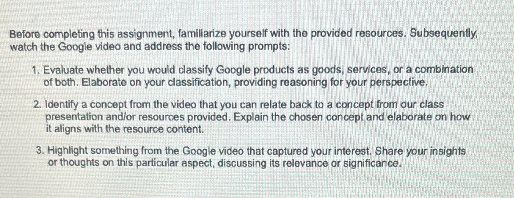 Solved Before completing this assignment, familiarize | Chegg.com