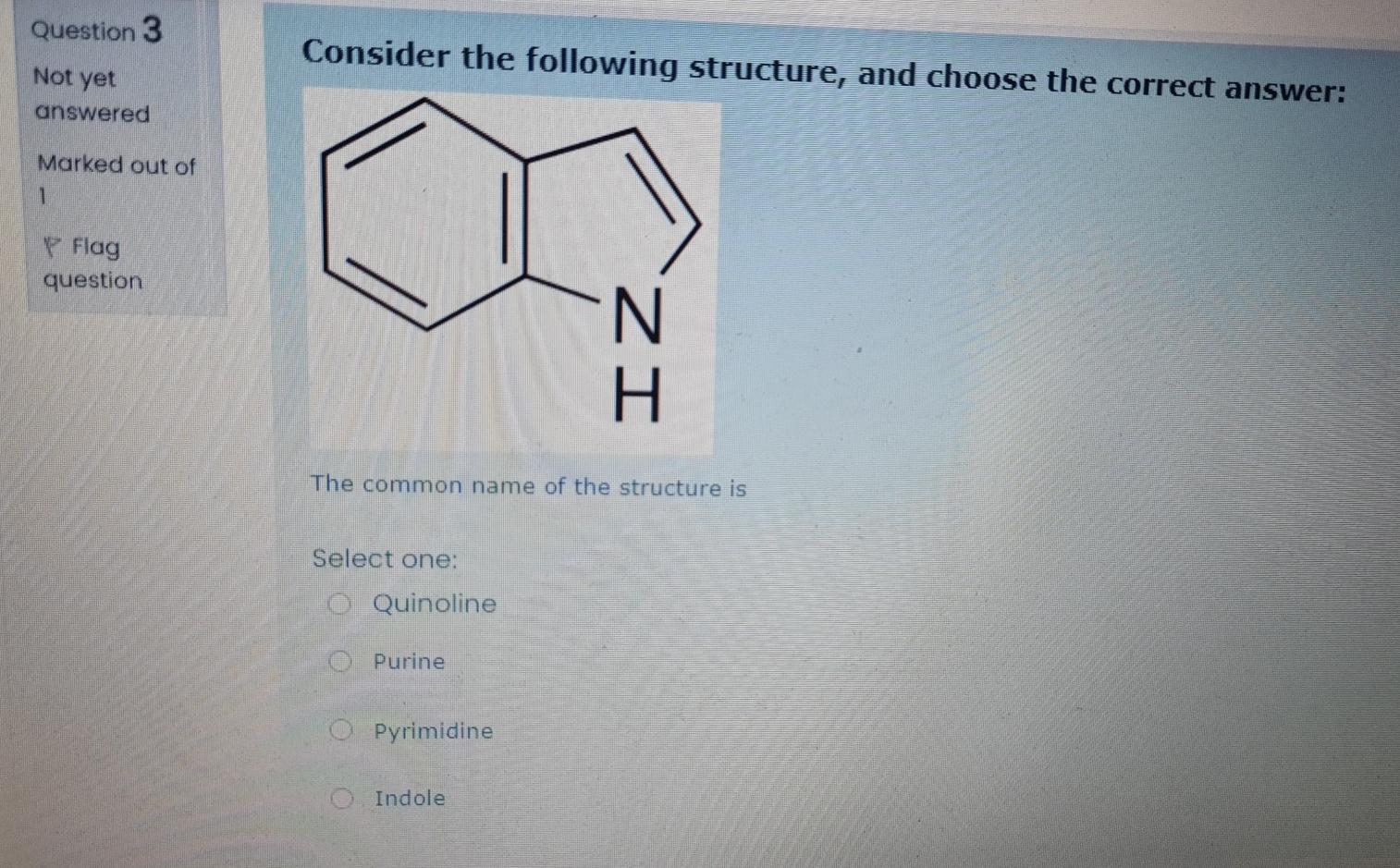 Solved Question 3 Consider the following structure, and | Chegg.com