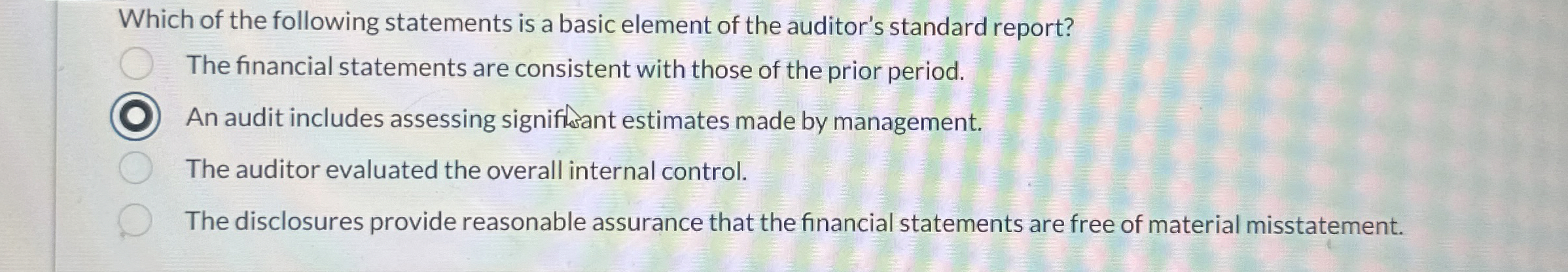 Solved Which of the following statements is a basic element | Chegg.com