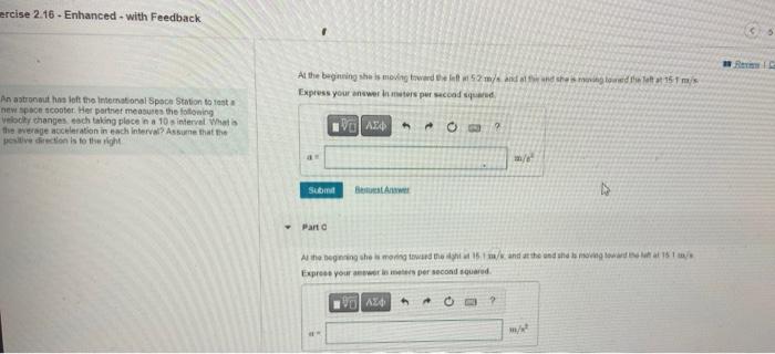 Solved An astronaut has left the International Space Station | Chegg.com