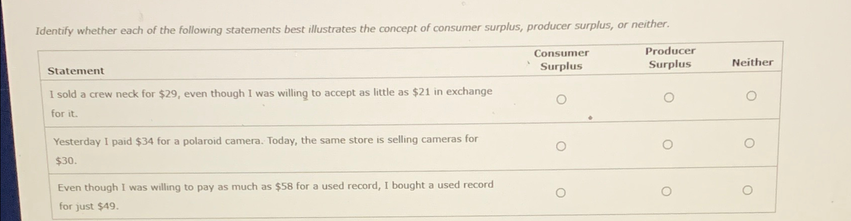 Solved Identify whether each of the following statements | Chegg.com