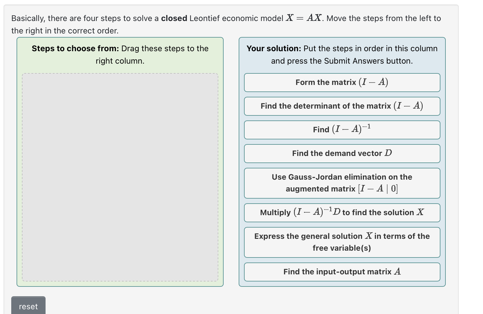 Solved Basically, there are four steps to solve a closed | Chegg.com