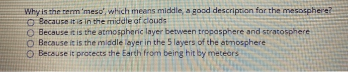 Solved Why is the term 'meso', which means middle, a good | Chegg.com