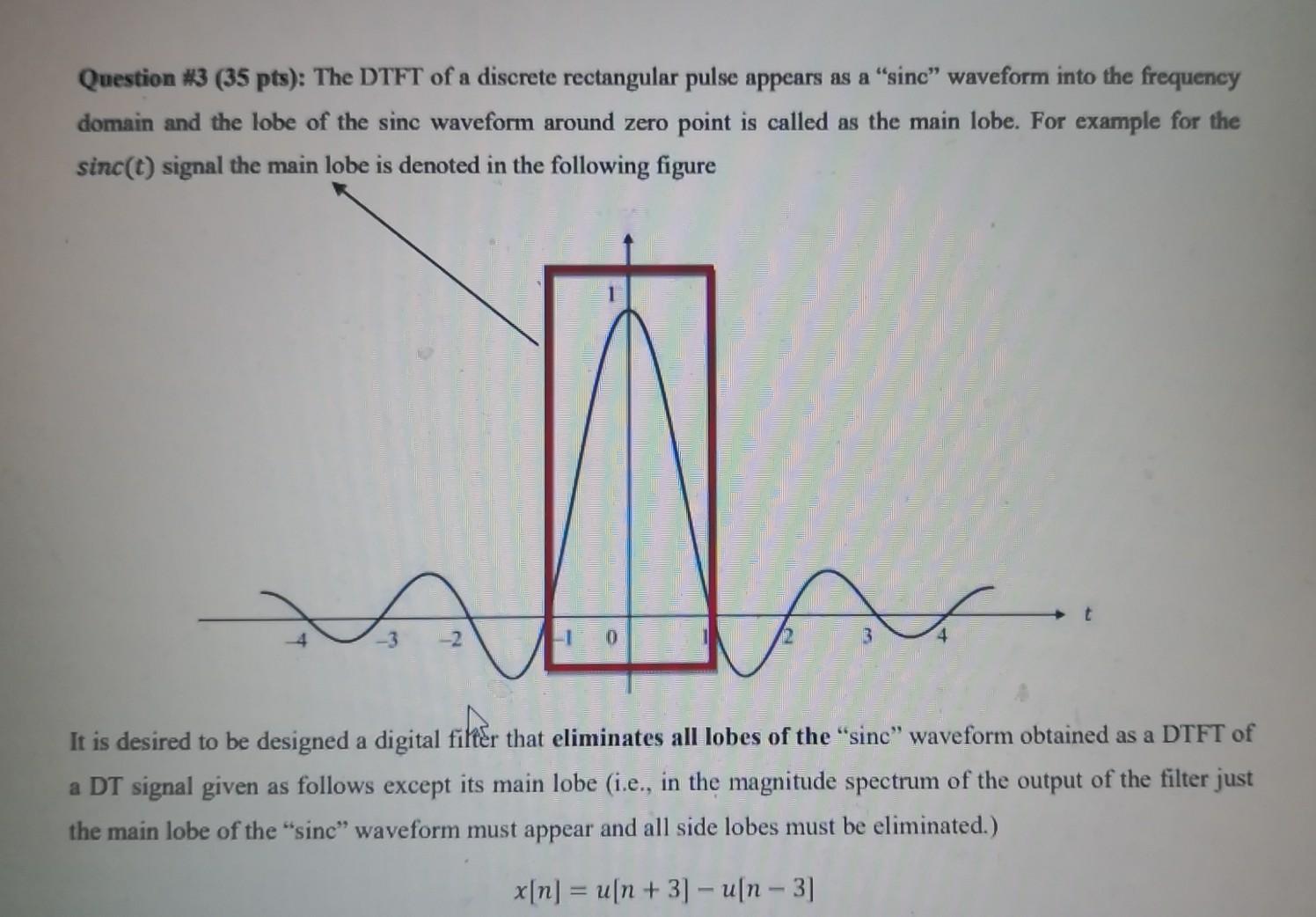 Design the basic digital FIR filter structere that | Chegg.com