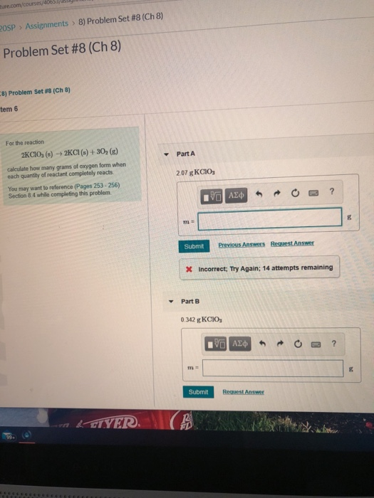 Solved ur.com/courses/40653 POSP > Assignments > 8) Problem | Chegg.com