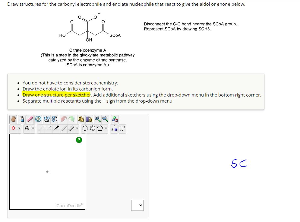 Solved Draw structures for the carbonyl electrophile and | Chegg.com