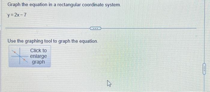 Solved Graph the equation in a rectangular coordinate | Chegg.com