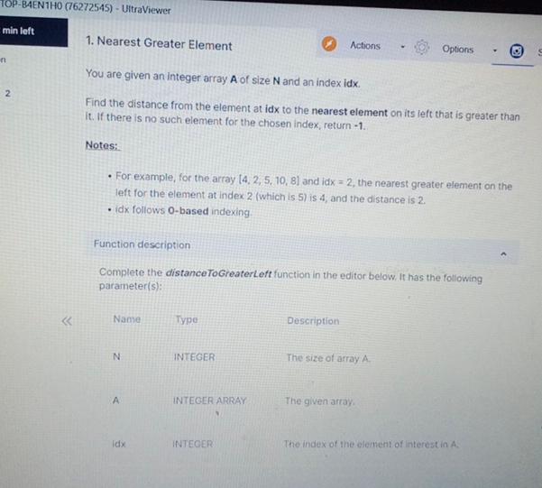 Solved 10P-B4EN1HO (76272545) - ﻿UitraViewermin loftNearest | Chegg.com