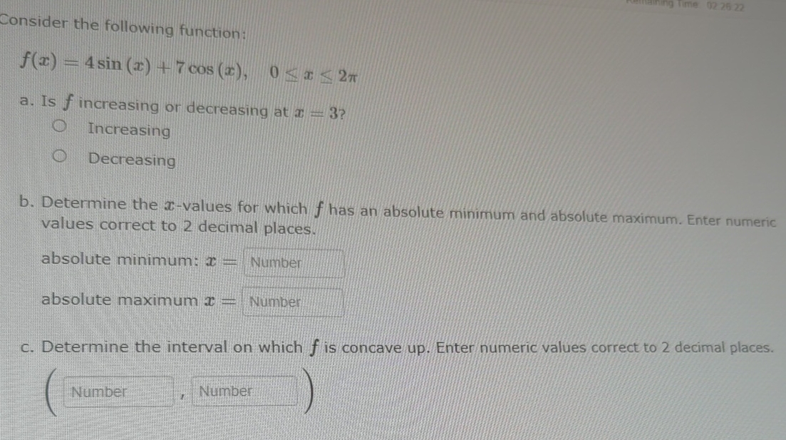 Solved Consider the following | Chegg.com