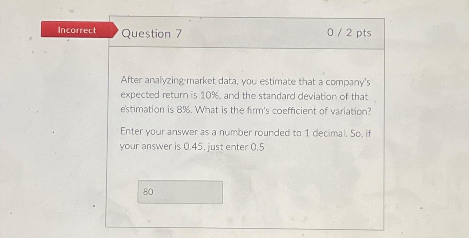 Solved IncorrectQuestion 702 ptsAfter analyzing-market | Chegg.com Solved IncorrectQuestion 702 ptsAfter analyzing-market | Chegg.com