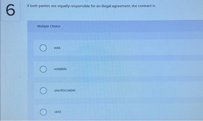 Solved If both parties are equally responsible for an | Chegg.com