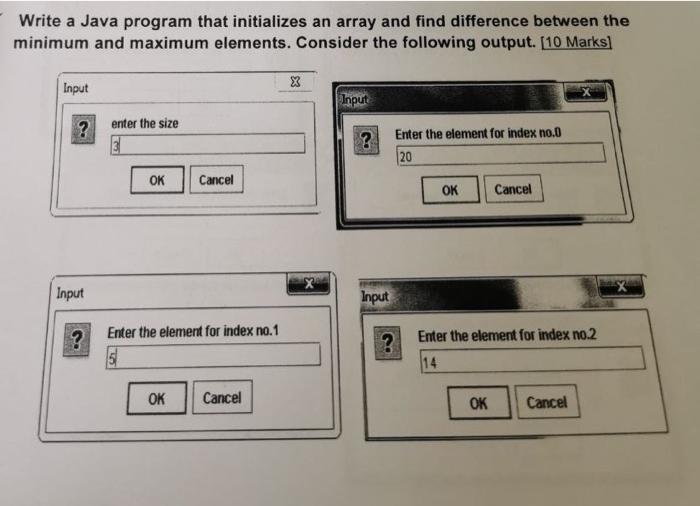 Solved to find the element of an array. If it is existing, | Chegg.com
