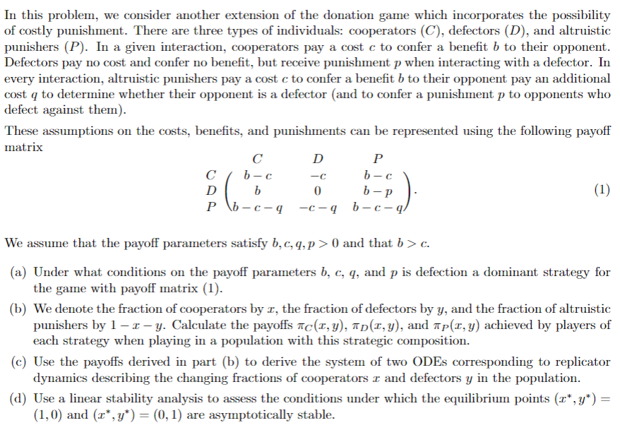 Solved In this problem, we consider another extension of the | Chegg.com