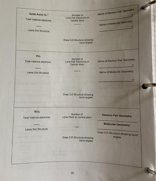Solved Parti D. Exception to Octet Rule. Octet deficient | Chegg.com