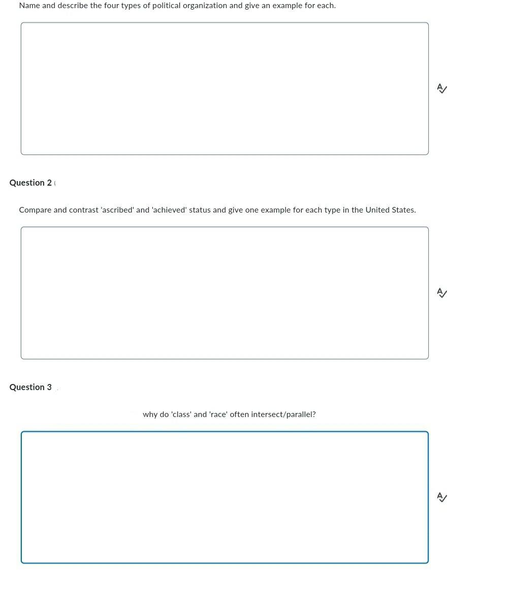Compare and contrast 'ascribed' and 'achieved' status | Chegg.com