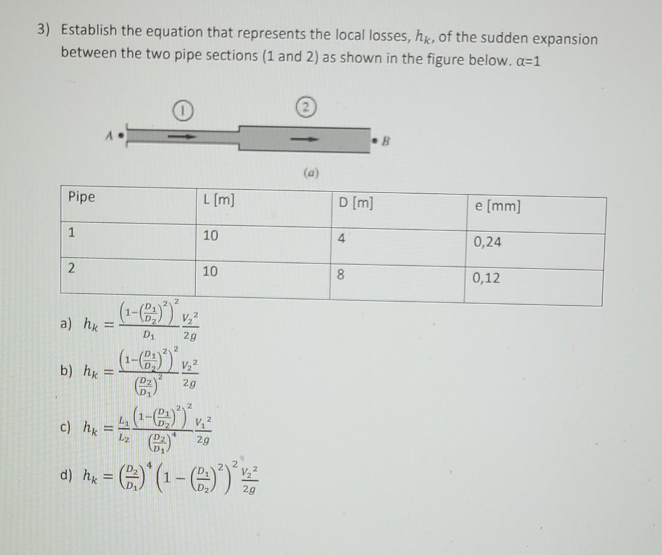 Solved 3) Establish the equation that represents the local | Chegg.com